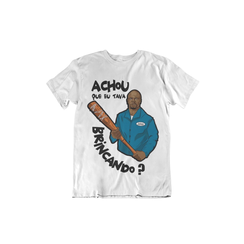 Camiseta masculina terry crews julius achou que eu tava brincando todo ... Camiseta masculina terry crews julius achou que eu tava brincando todo ...