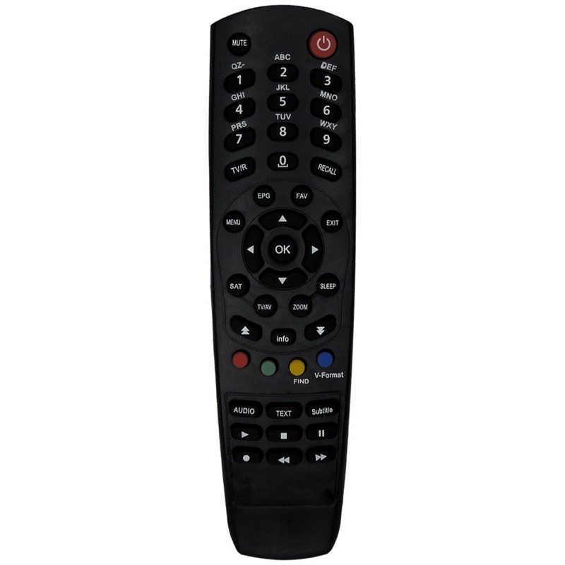 Controle Remoto para Receptor Tocombox Energy HD / PFC HD / Zeus HD ...