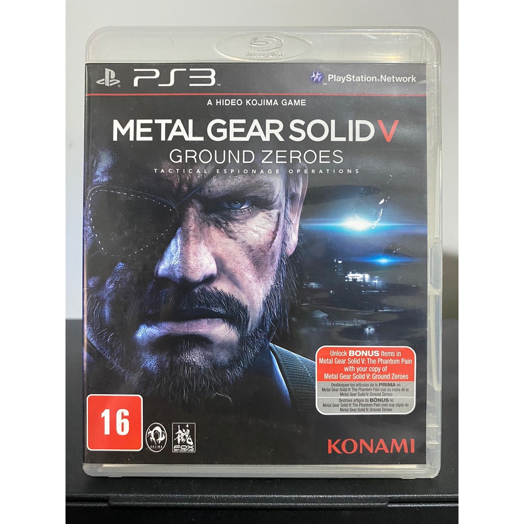 Metal Gear Solid V Ground Zeroes - PS3 | Shopee Brasil