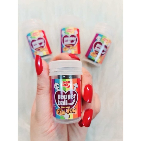 PEPPER BALL MEU BUM BUM 2 UN PEPPER BLEND | Shopee Brasil