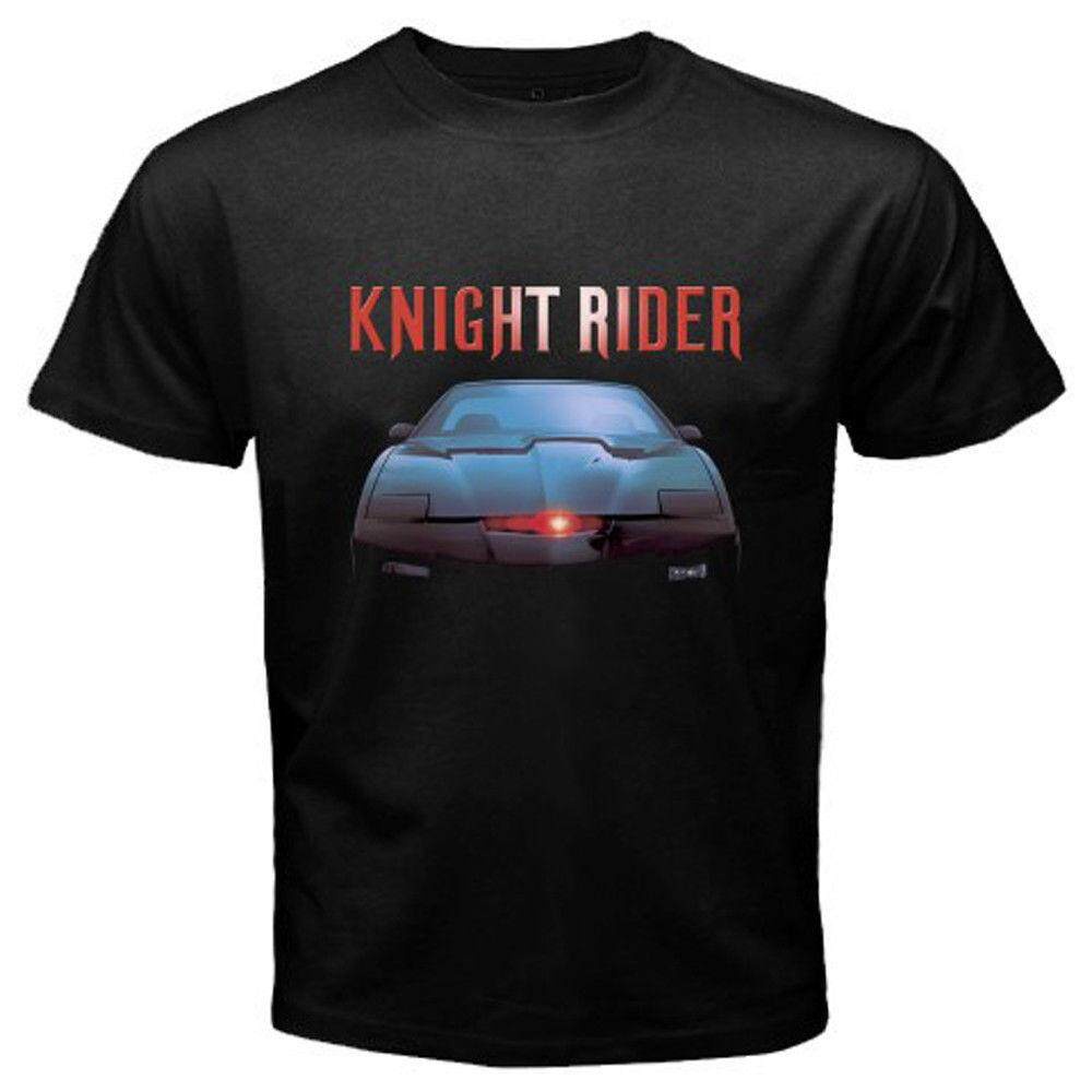 Camiseta Preta Do Novo Knight Rider Classic Retro Movie Tv Show's ...