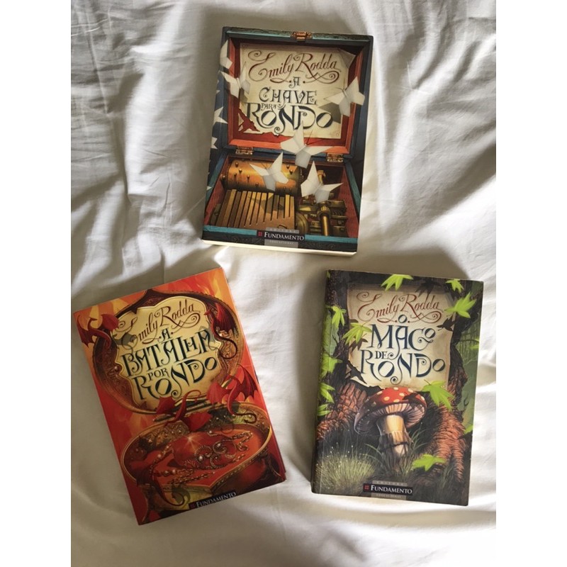 COMBO: Trilogia RONDO — A CHAVE PARA RONDO, O MAGO DE RONDO, A BATALHA ...