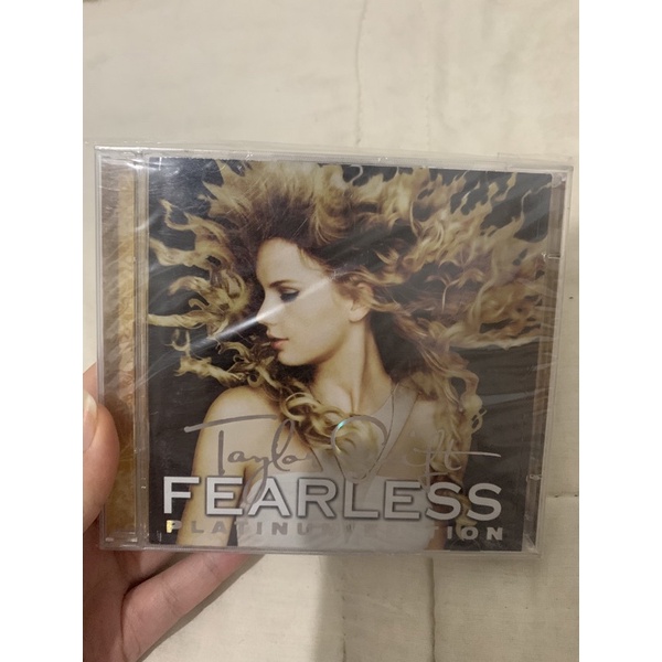 cd+dvd fearless platinum edition- Taylor swift | Shopee Brasil