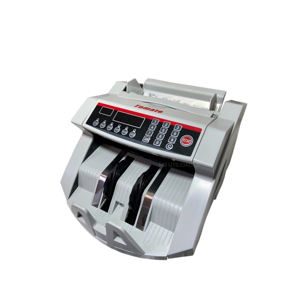 Maquina Contadora De Cedulas Contar Dinheiro Automática Bivolt | Shopee ...