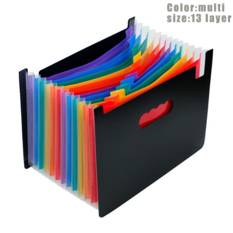 Expansive File Folder With 13 / 24 Pockets / Document Organizer ...