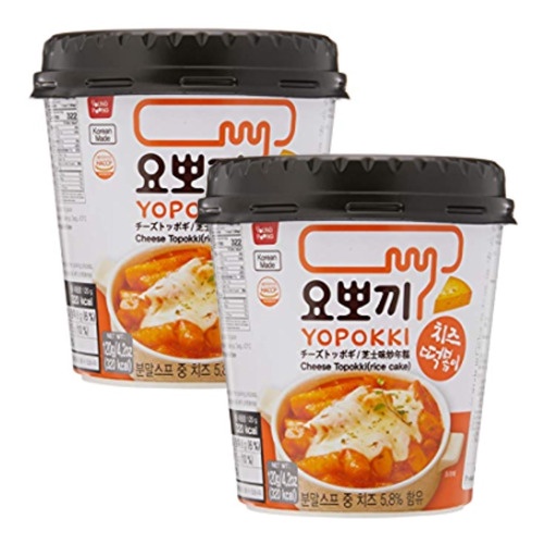 Kit 2 Yopokki Coreano Queijo - Topokki Cheese 120g | Shopee Brasil