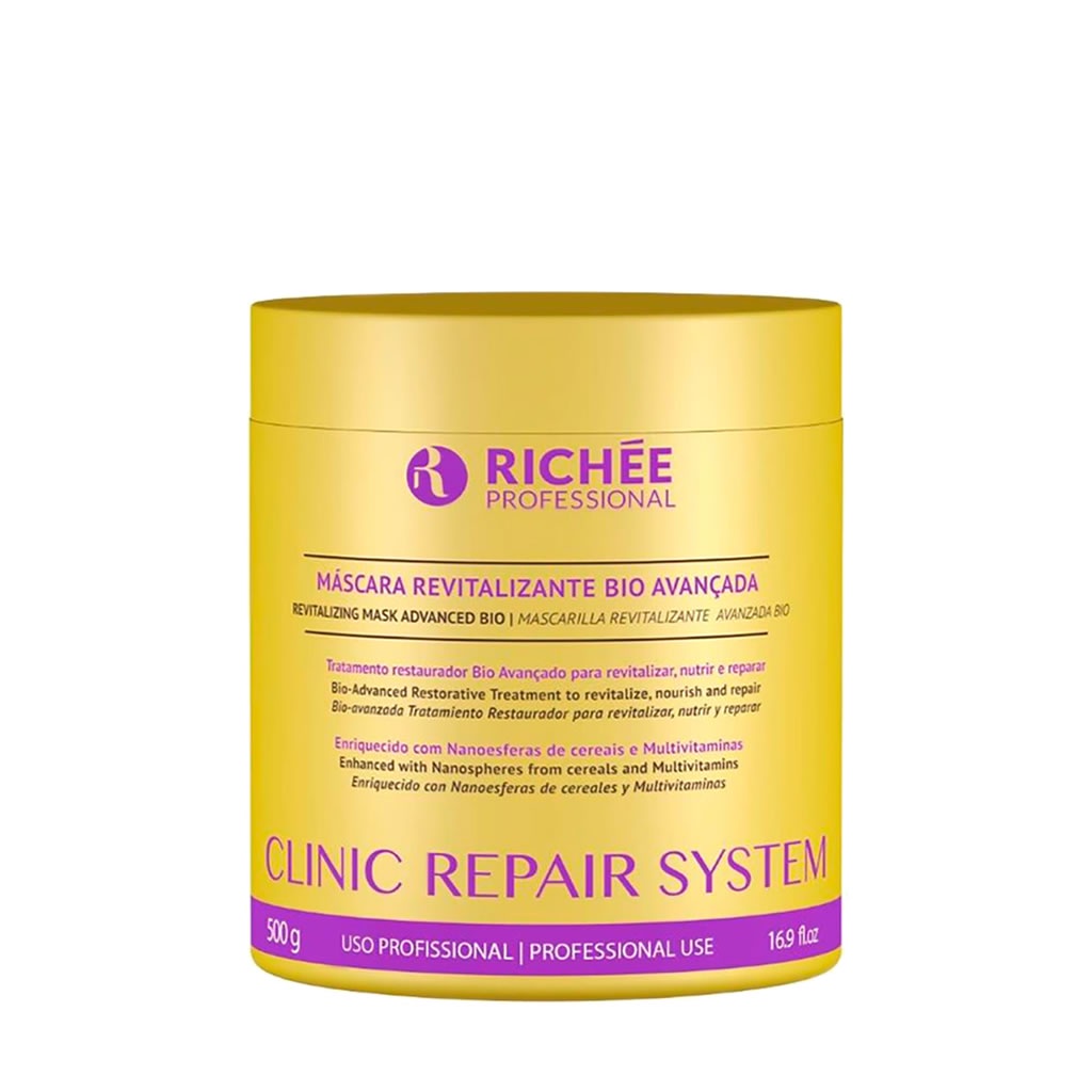 Mascara Clinic Repair Richee 500G system másc. revitalizante | Shopee ...