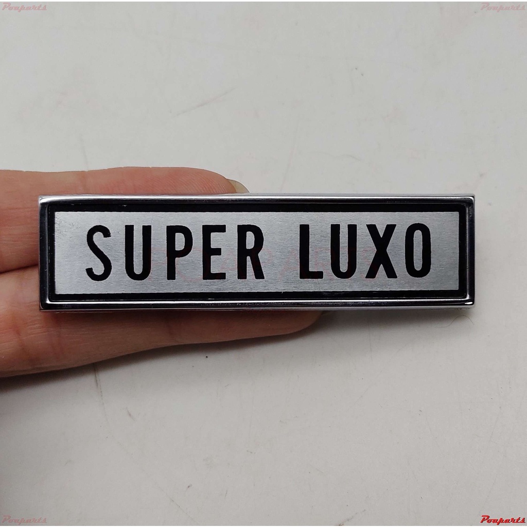 EMBLEMA PLAQUETA PARALAMA SUPER LUXO MAVERICK | Shopee Brasil