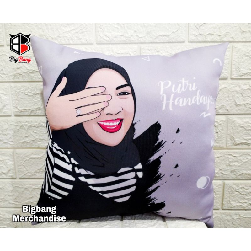 Travesseiro Estampa (vector Design / Escova Facial) | Shopee Brasil