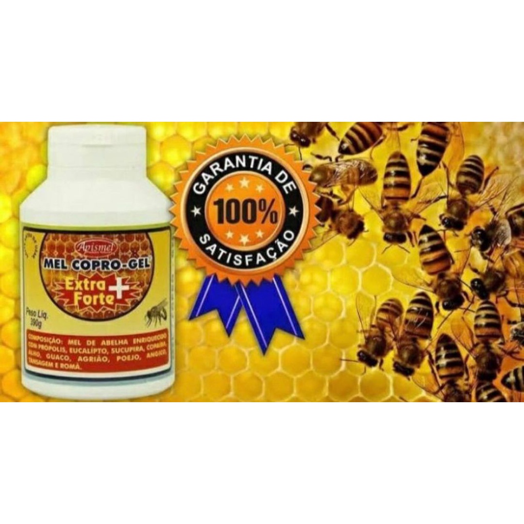 Xarope Mel Copro Gel Extra Forte | Shopee Brasil