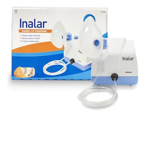 Nebulizador compressor Omron Inalar Compact | Shopee Brasil