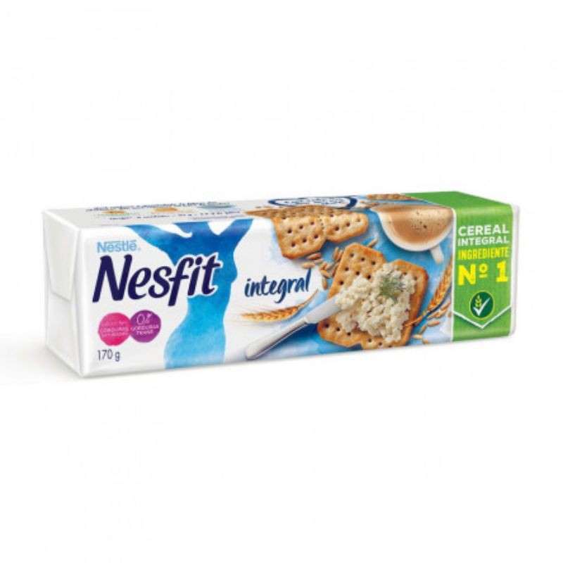 kit 2 Biscoito Nesfit Integral Nestlé 170g | Shopee Brasil