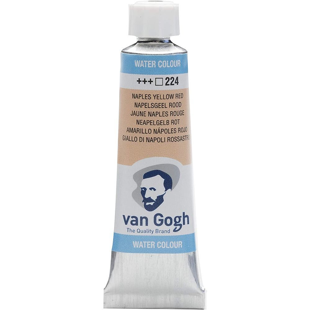 Tinta Aquarela Talens Van Gogh Naples Yellow Red 224 Tubo 10ml | Shopee ...
