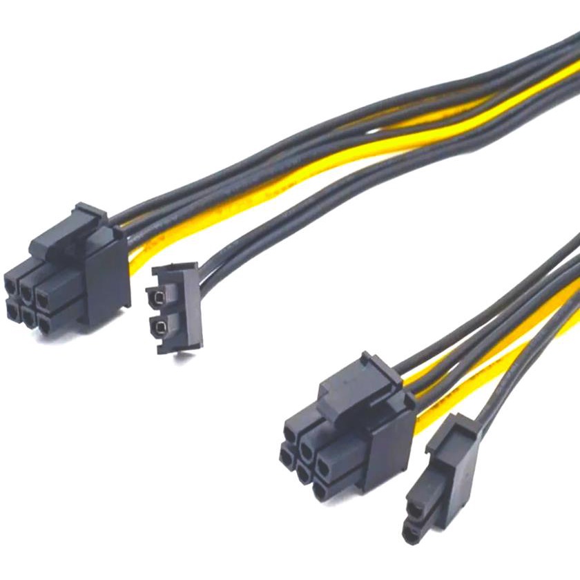 Cabo Extensor Pci-express Multiplicador 1 Cabo Para 2 Placas | Shopee ...