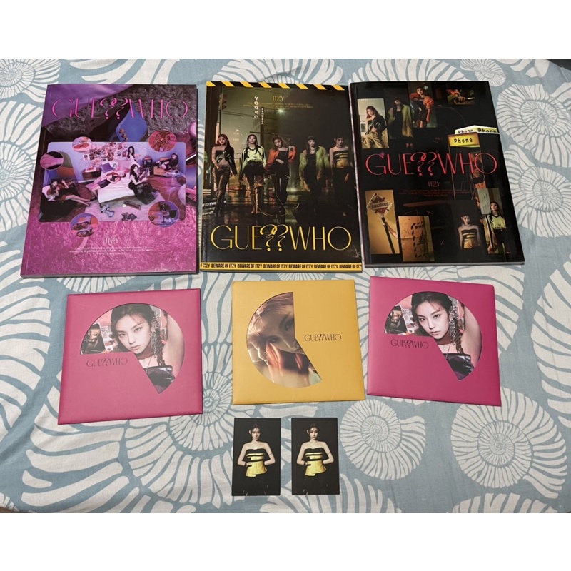 ITZY - GUESS WHO - MINI ALBUM com POB | Shopee Brasil