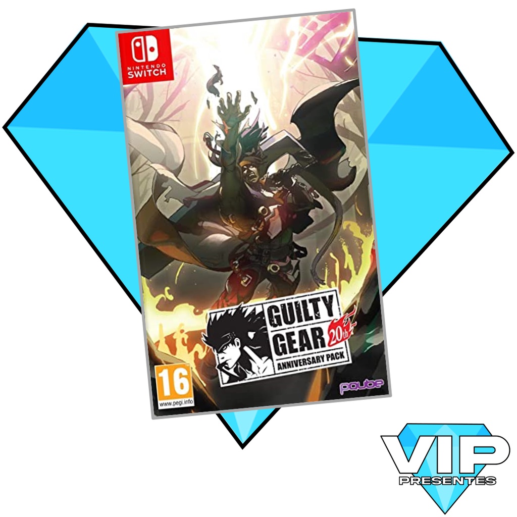 Jogo ORIGINAL Guilty Gear 20th Anniversary Pack para Nintendo Switch ...