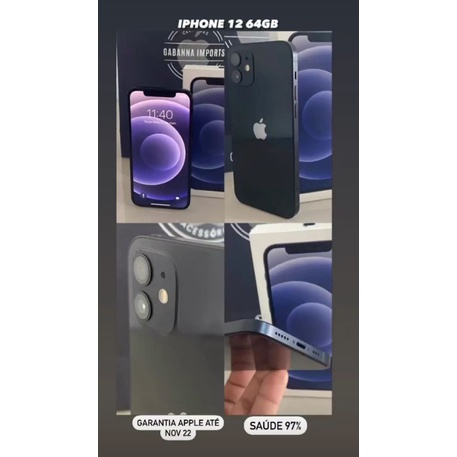 iPhone 12 64gb | Shopee Brasil