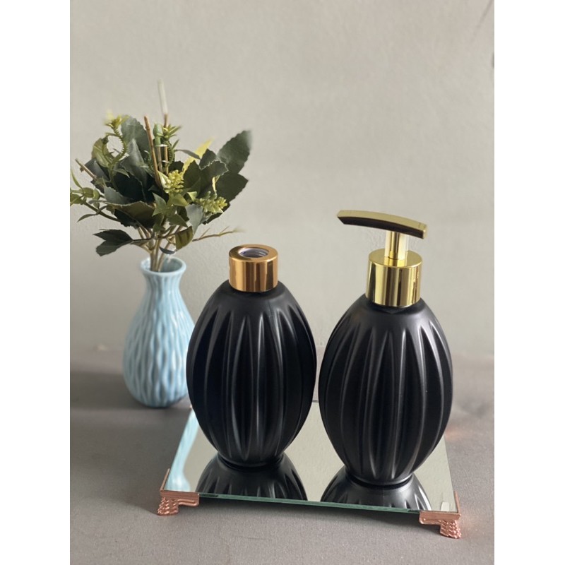 Kit luxo para banheiro/lavabo | Shopee Brasil