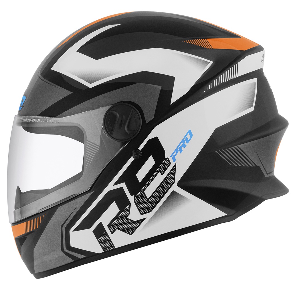 Capacete Moto Fechado Pro Tork R8 Pro Brilhante | Shopee Brasil