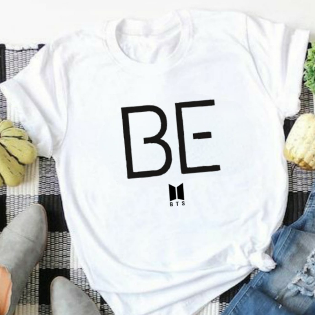 Camiseta BE BTS | Shopee Brasil