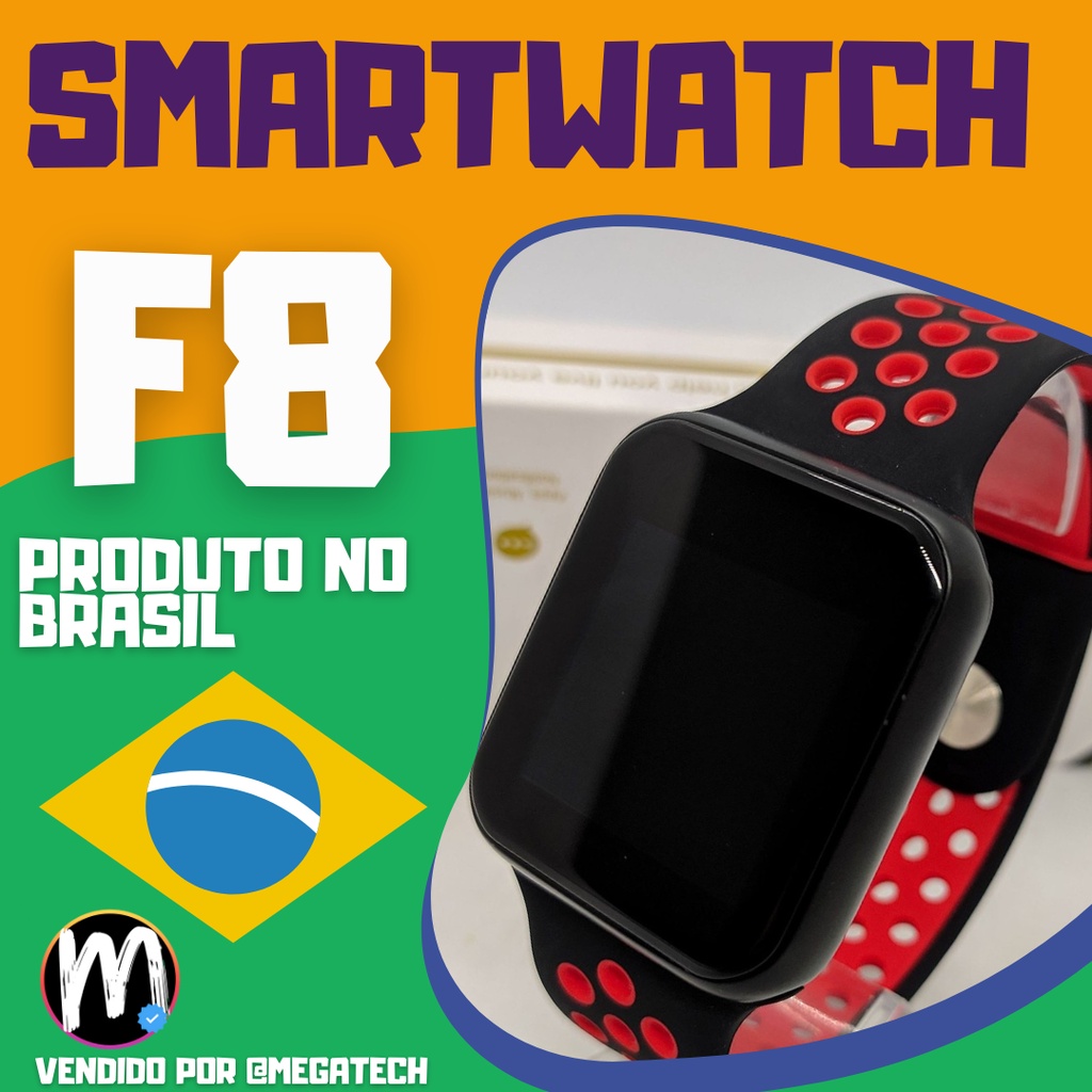 SmartWatch F8 | Shopee Brasil