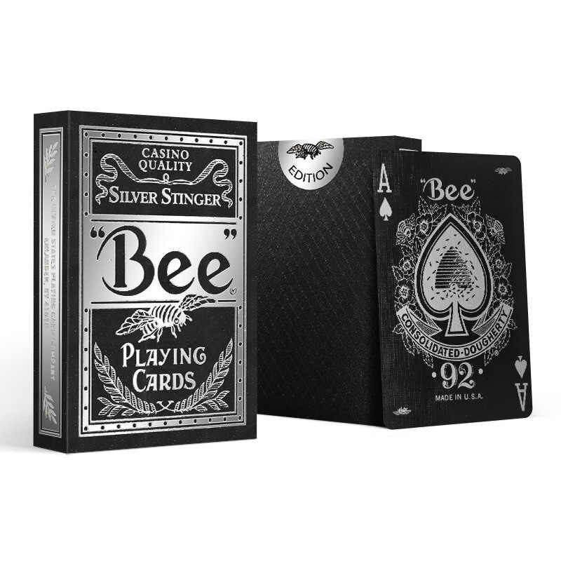 Baralho Bee Silver Stinger | Shopee Brasil