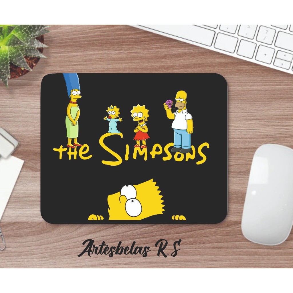 Mouse Pad Simpsons | Shopee Brasil