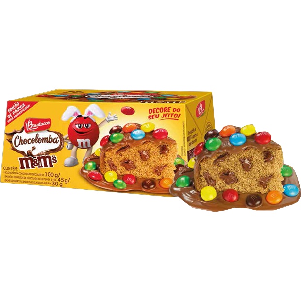 Mini Colomba Pascal Bauducco M&m's 80g | Shopee Brasil