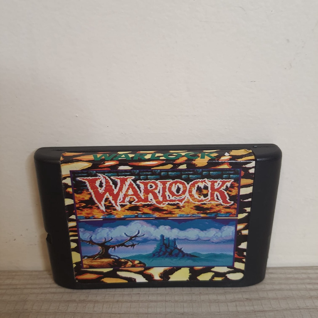 Jogo Warlock Mega Drive / Genesis | Shopee Brasil