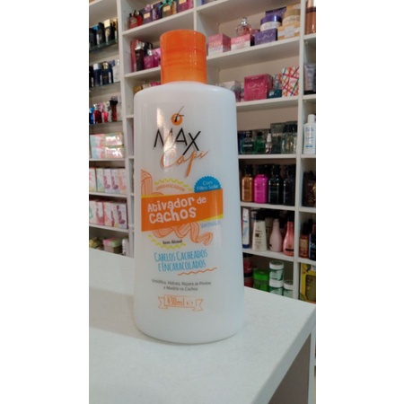 Ativador de Cachos Tradicional Max Capi 430ml | Shopee Brasil