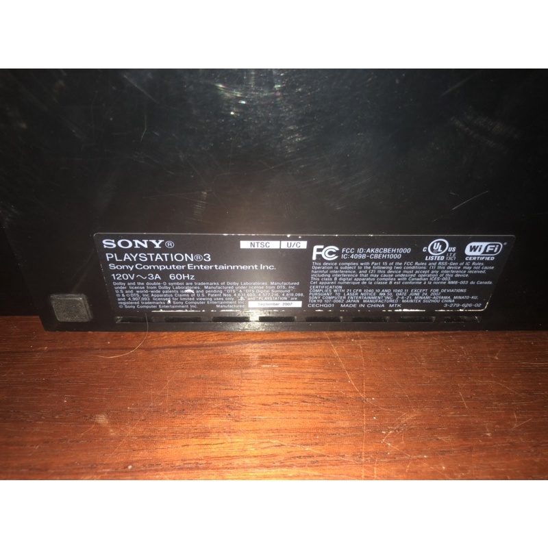 Carcaça inferior ps3 fat CECHG01 | Shopee Brasil