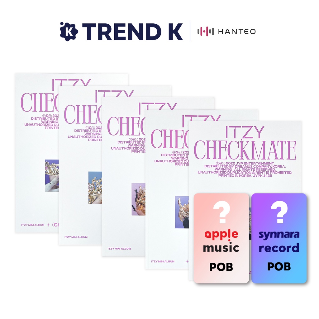 [Site POB] ITZY - Mini Album [CHECKMATE] (STANDARD EDITION) | Shopee Brasil