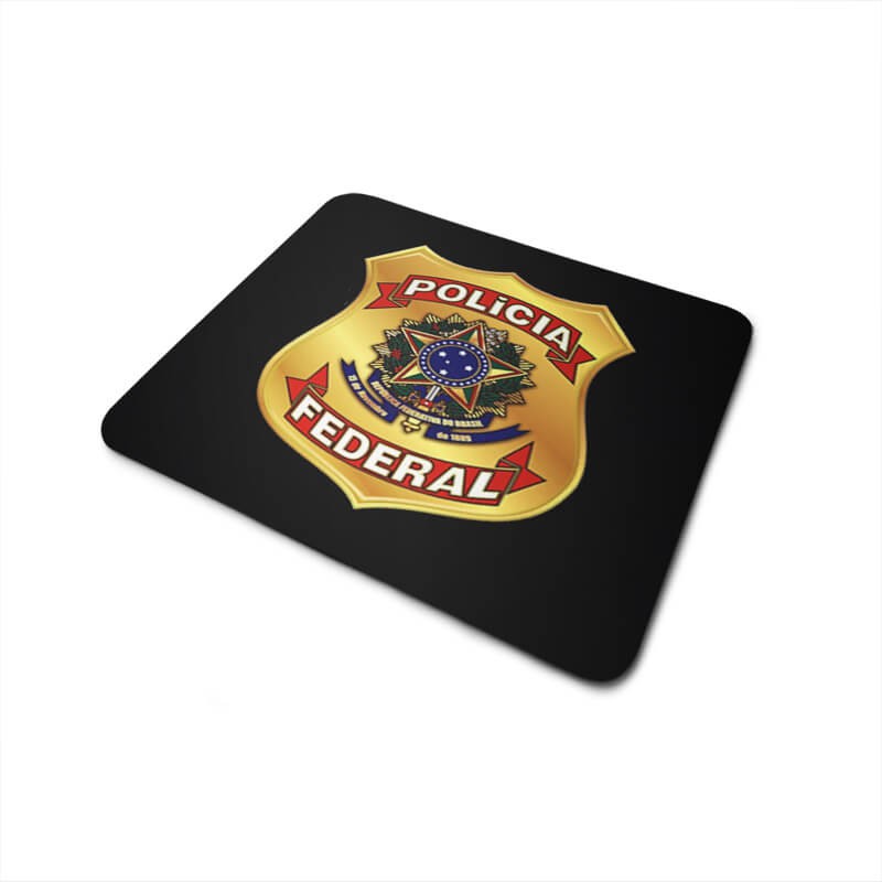 Mouse Pad Policia Federal | Shopee Brasil