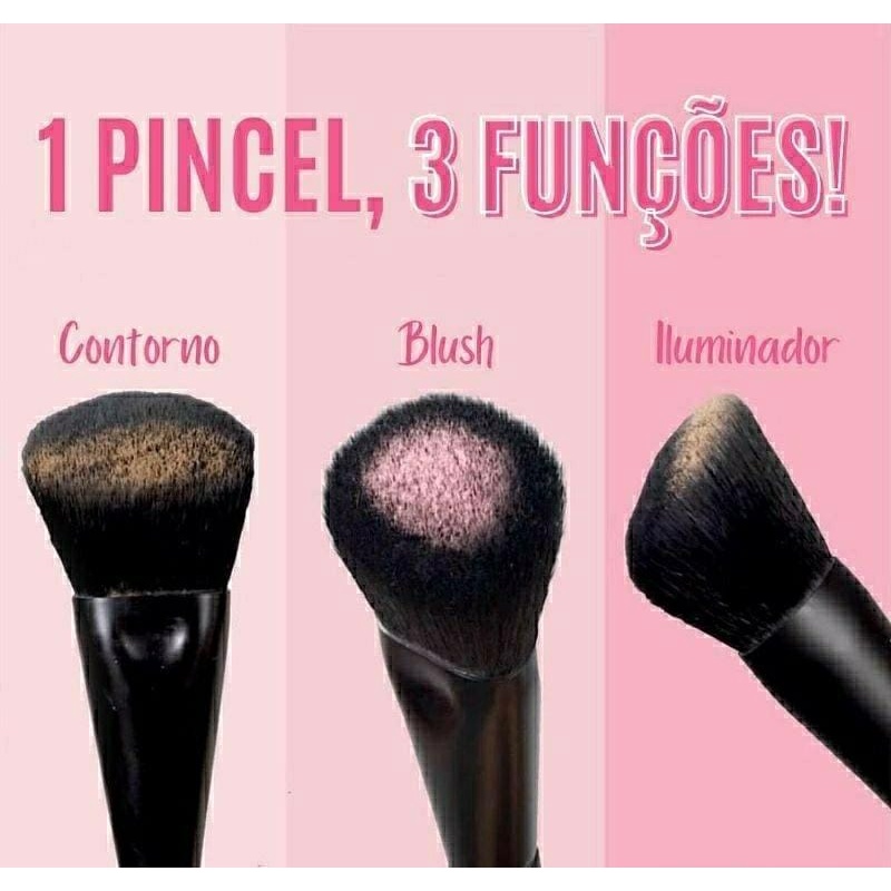 Pincel para Blush Iluminação e Contorno Mary Kay Maquiagem Make ...