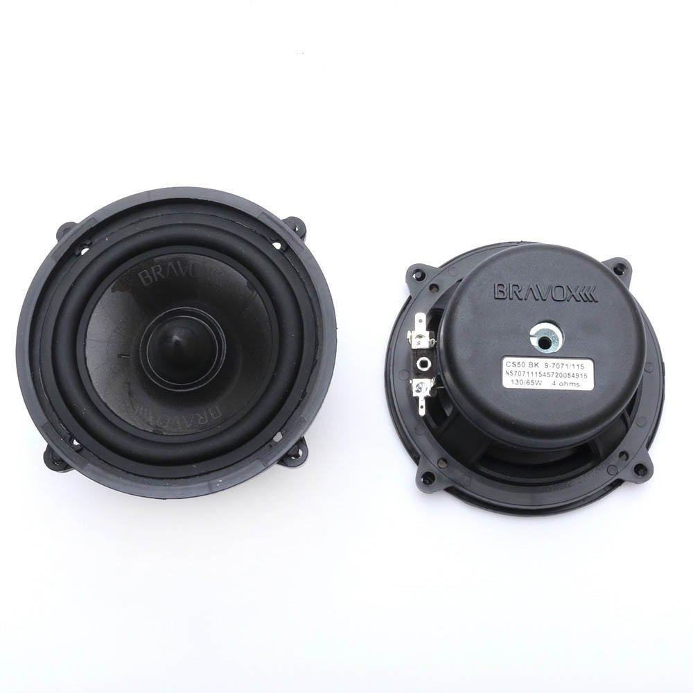 Alto Falante 5 Polegadas Bravox 2 Vias 65 Watts RMS 4 Ohms Black - Cs50 Bk (kit) | Shopee Brasil