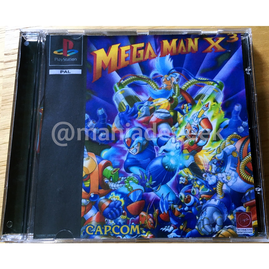 Jogo Mega Man x3 de Play 1 PsOne | Shopee Brasil