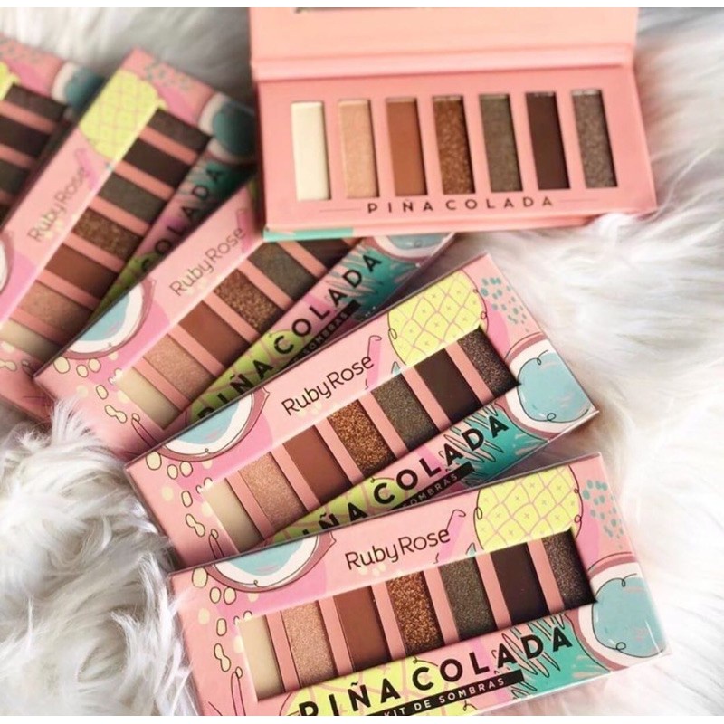 PALETA PINA COLADADE SOMBRAS RUBY ROSE | Shopee Brasil