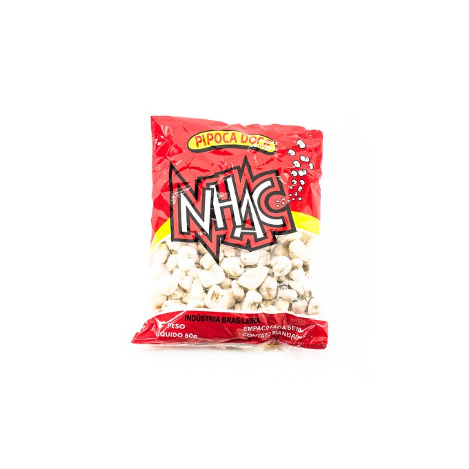 Pipoca Doce Nhac 60g Kit c/10un - Nhac | Shopee Brasil