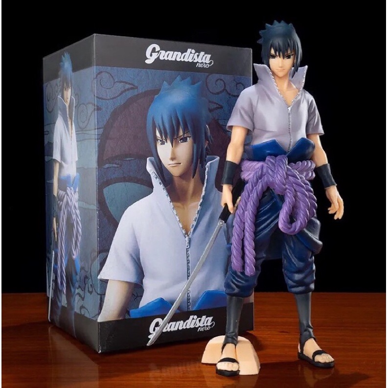 Sasuke 28 cm com Box /Naruto anime!! | Shopee Brasil