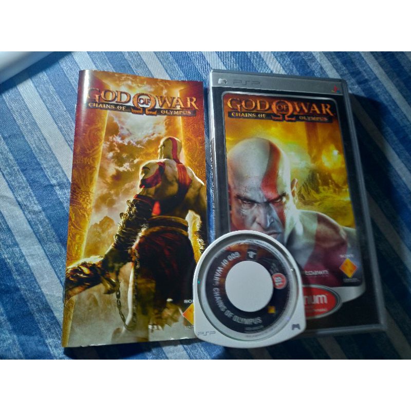 Jogo Psp Umd God Of War Chains Of Olympus Completo Impecável | Shopee ...