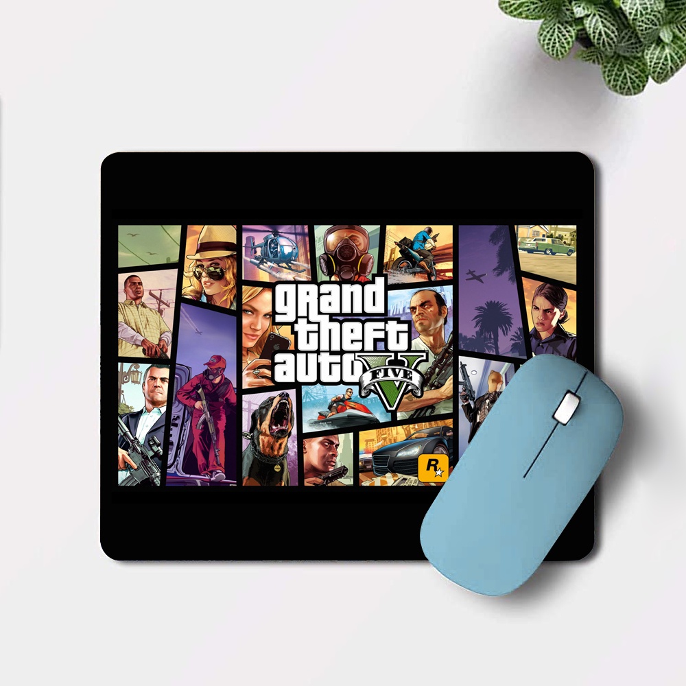 Mouse Pad Personalizado GTA Five | Shopee Brasil
