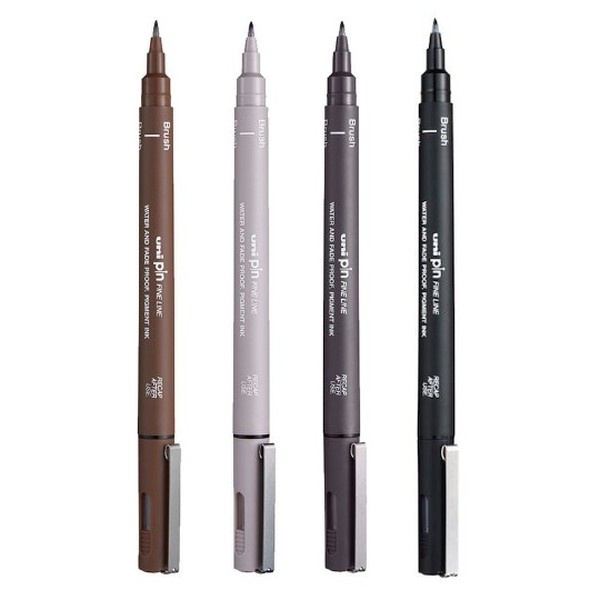 Caneta Brush Nanquim Uni Pin UNI-BALL | Shopee Brasil Caneta Brush Nanquim Uni Pin UNI-BALL | Shopee Brasil
