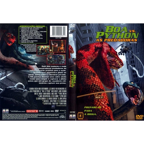 BOA VS. PYTHON AS PREDADORAS (2004) | Shopee Brasil