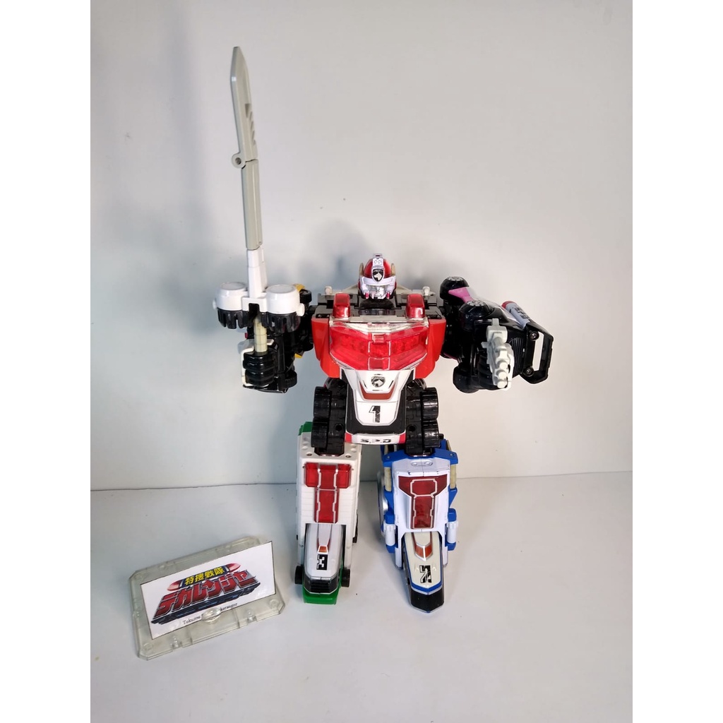 Power Rangers Spd Super Sentai Dx Dekaranger Deka Robo | Shopee Brasil