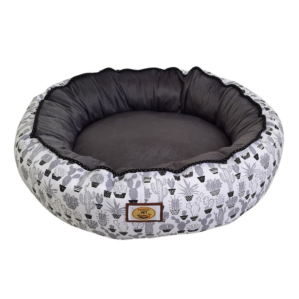 Cama Pet Donut para cachorro e gato tamanho M | Shopee Brasil