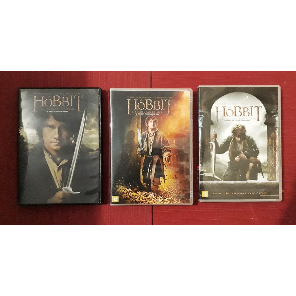 DVDs Trilogia O Hobbit | Shopee Brasil
