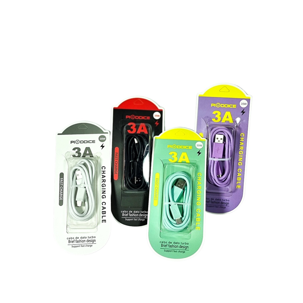 Cabo Tipo C colorido tons bebê pastel 3A | Shopee Brasil