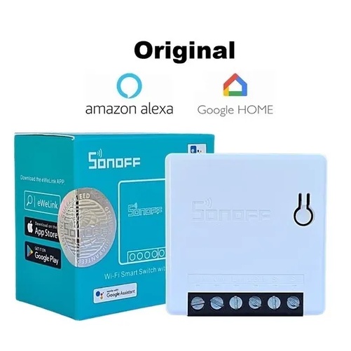 Mini Interruptor Sonoff Wifi Automação Residencial Original | Shopee Brasil