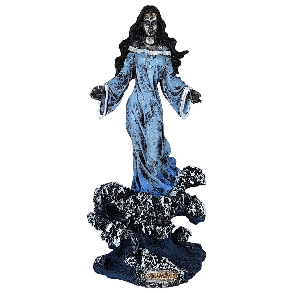 Imagem Iemanjá Santa Resina Estatueta Orixá - Escorrega o Preço