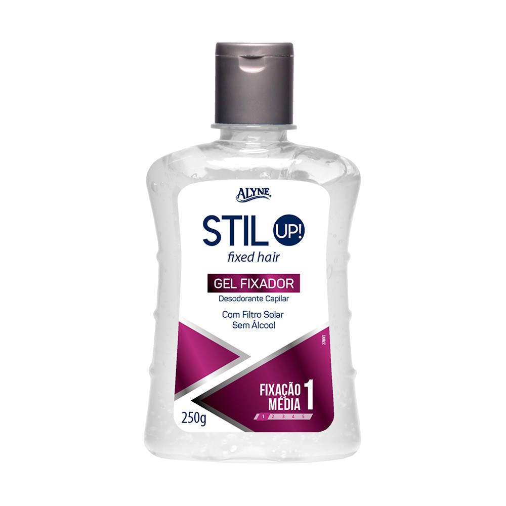Gel Capilar Alyne Stil Up Fixação Média Número 1 250g | Shopee Brasil
